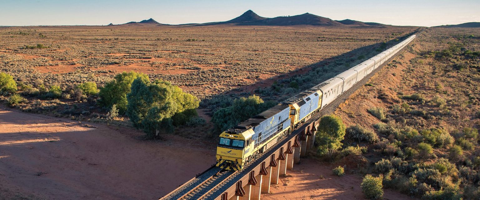 Rail Across the Nullarbor and Beyond - World Travellers Motueka
